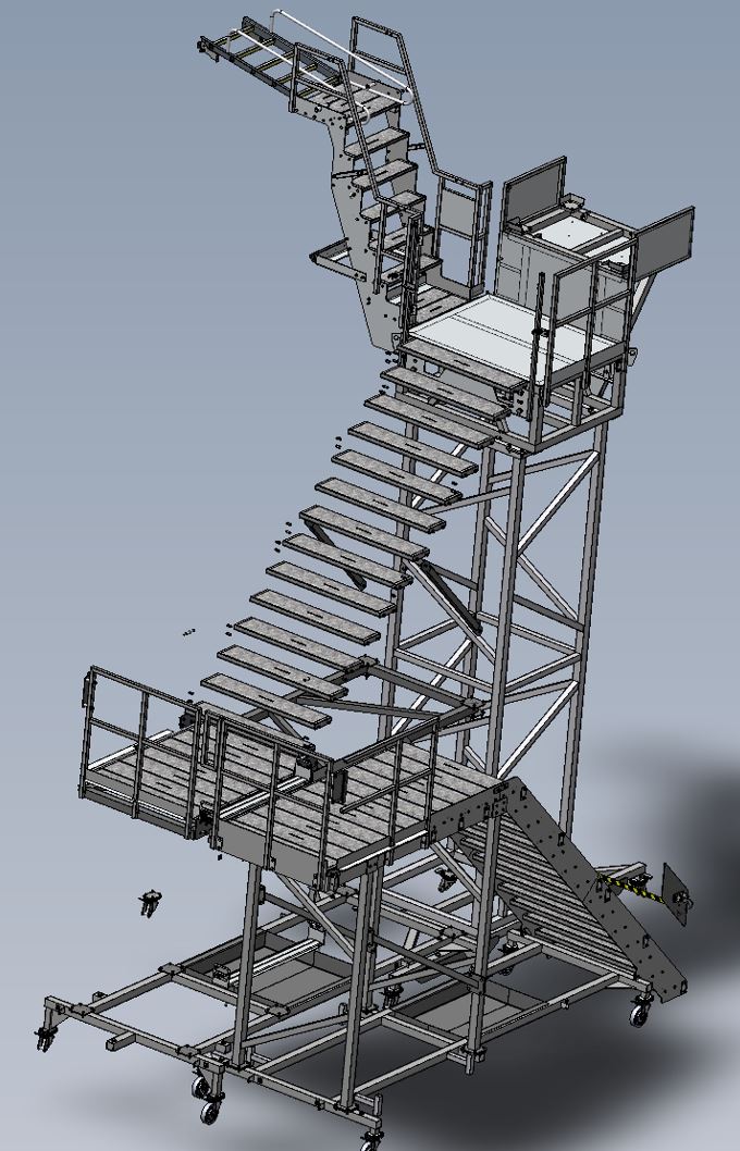 Aluminium Working Platforms 3 - Seasight Solutions