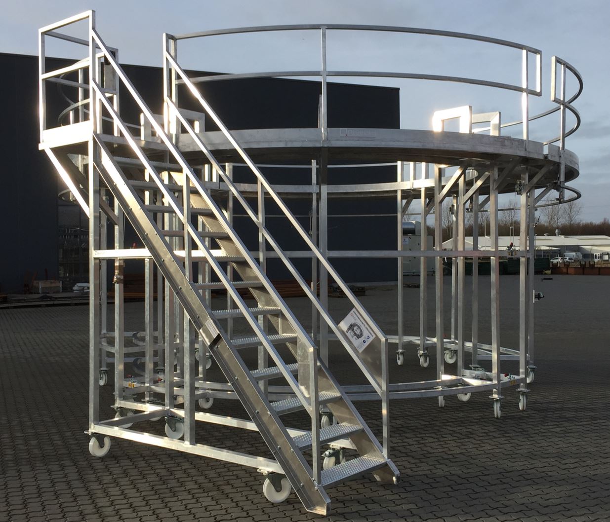 Aluminium Working Platforms 2 - Seasight Solutions