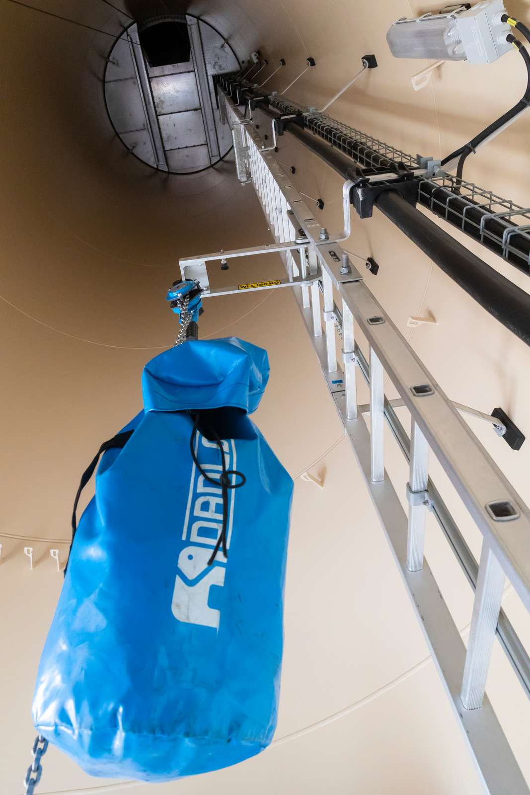 Ladder Hanger Classic for Application in Wind Turbine Towers - Seasight Solutions