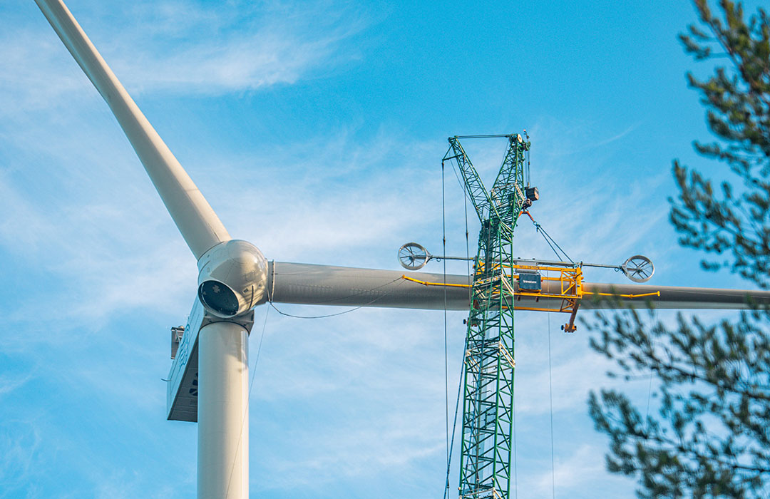 Silvasti Erects First Turbine at Pahkakoski Wind Farm with Seasight Solutions' APS - Seasight ...